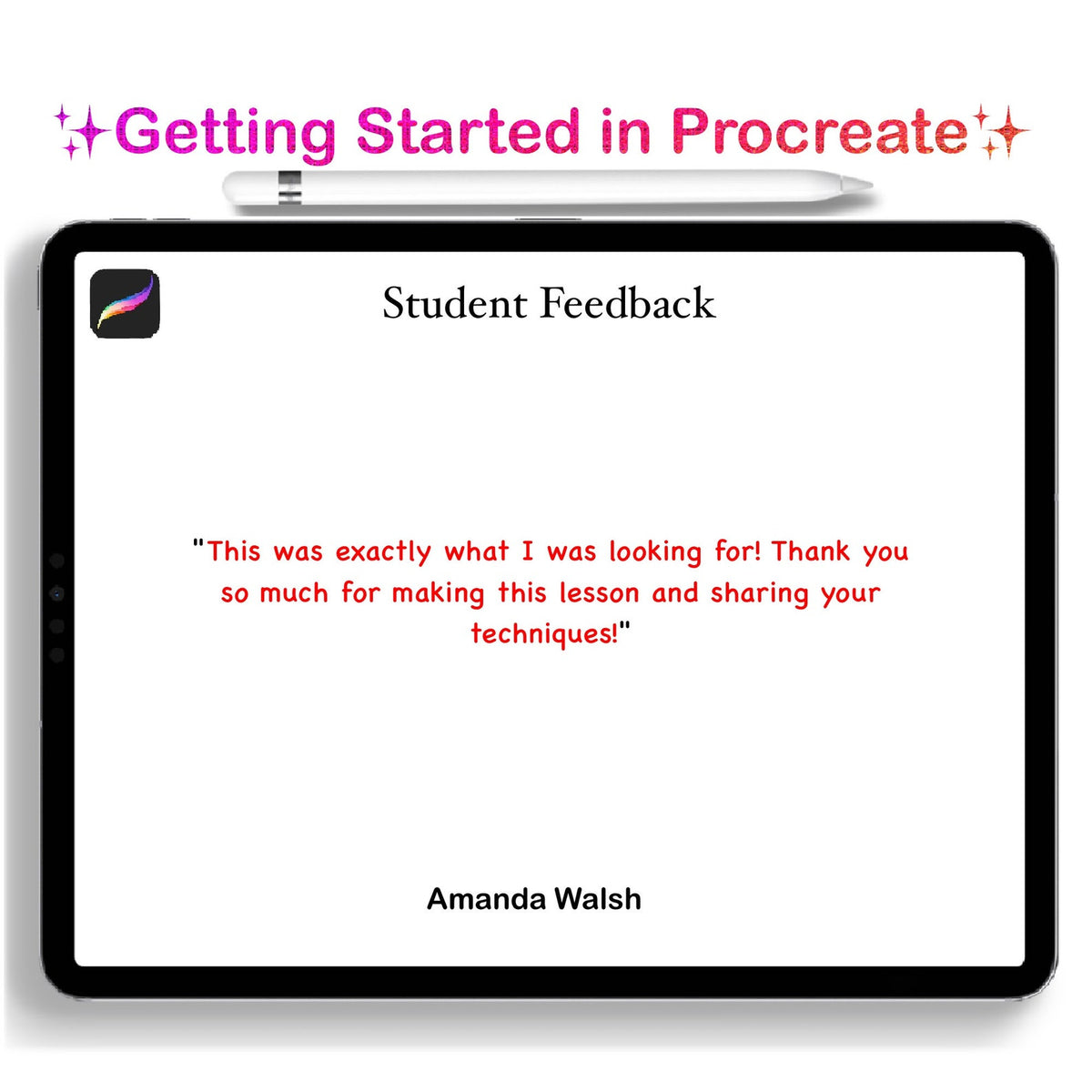 Procreate Lessons for Beginners, Learn to Procreate, Procreate Classes ...